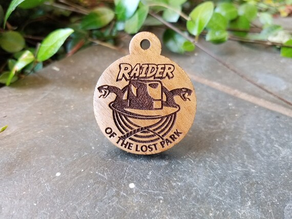 Raider of the Lost Park Pet Tag | Etsy