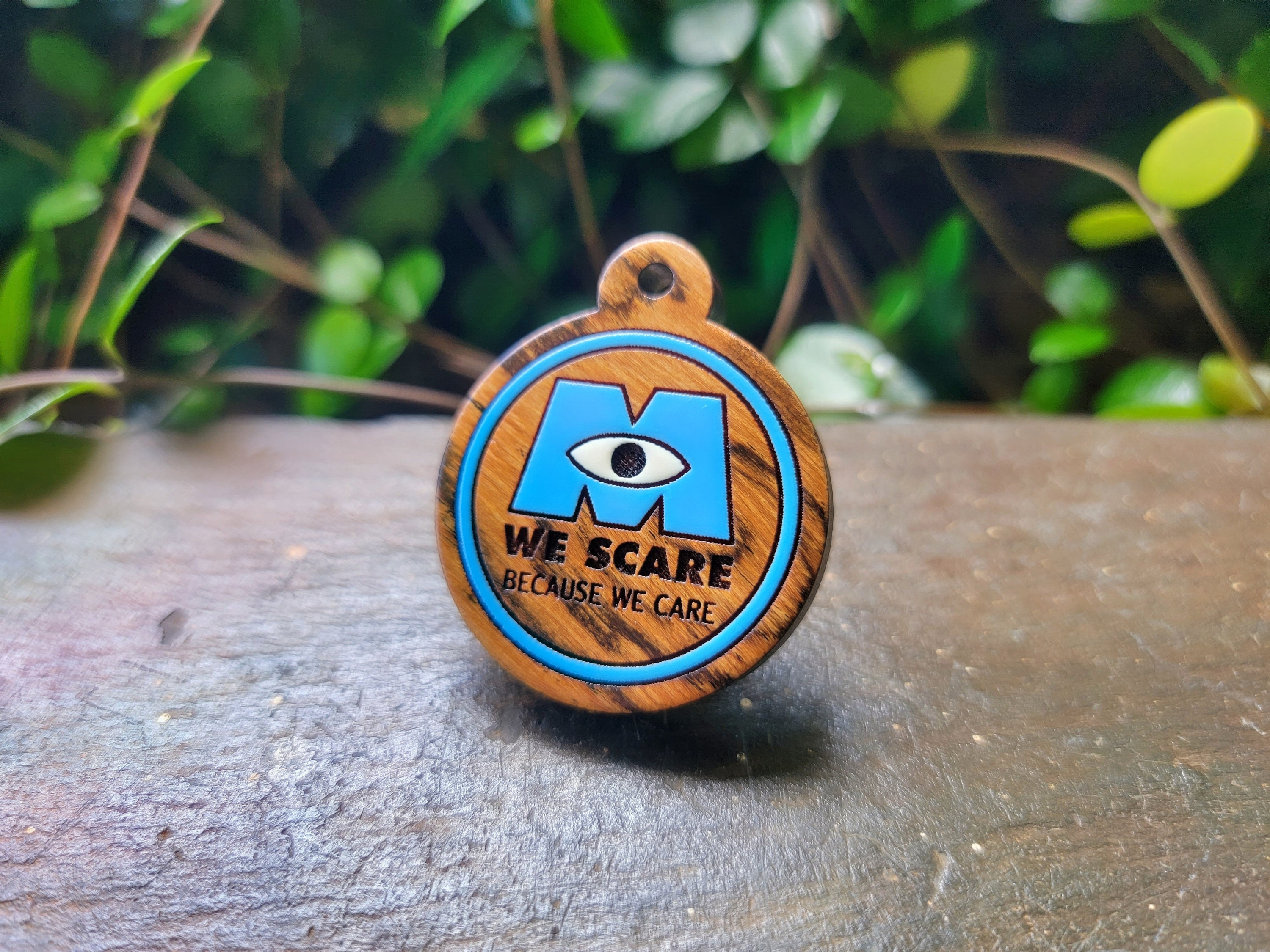 Monsters We Scare Pet Tag - Etsy
