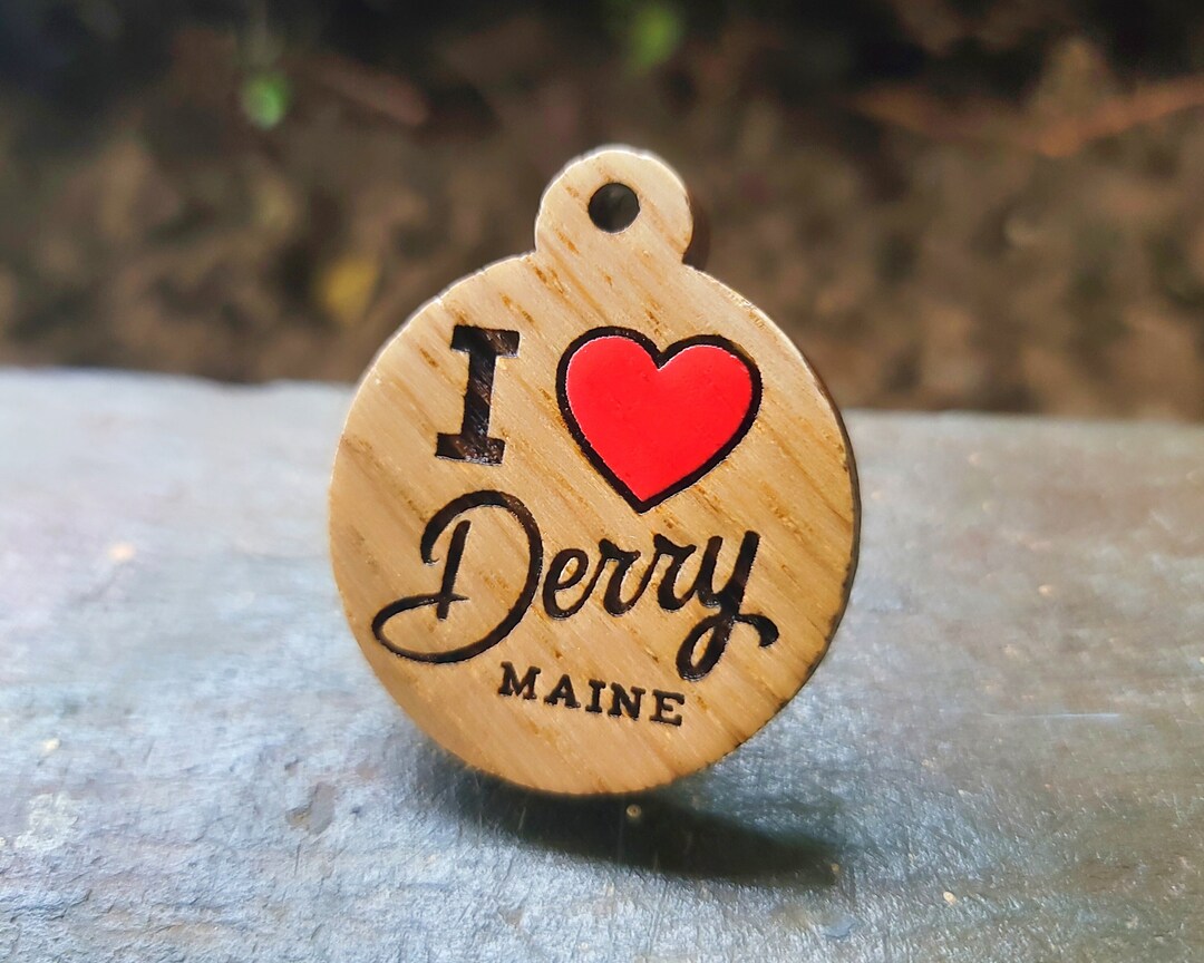 I Heart Derry Pet Tag - Etsy