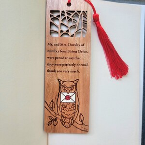 Perfectly Normal Wooden Bookmark - Etsy