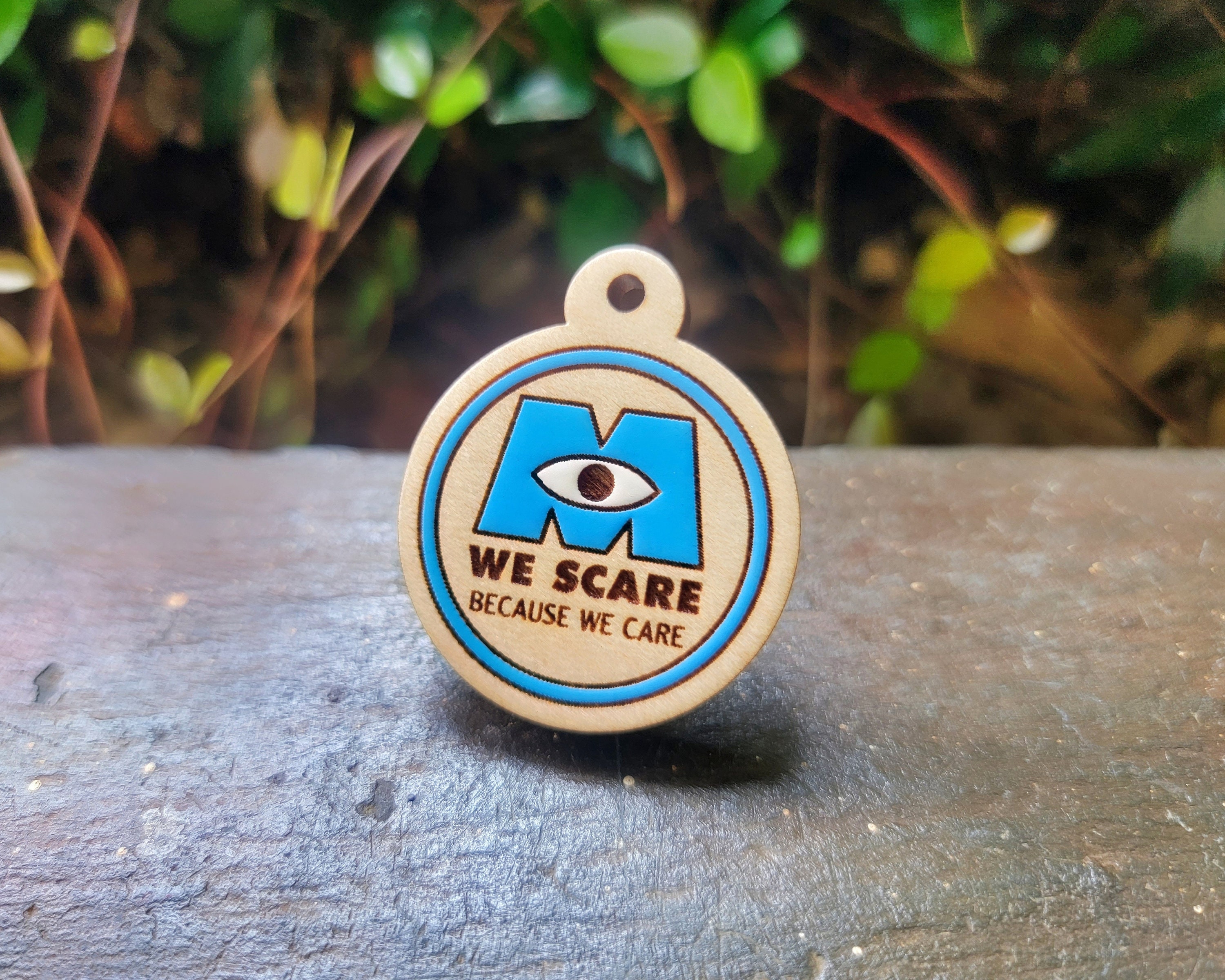 Monsters We Scare Pet Tag - Etsy