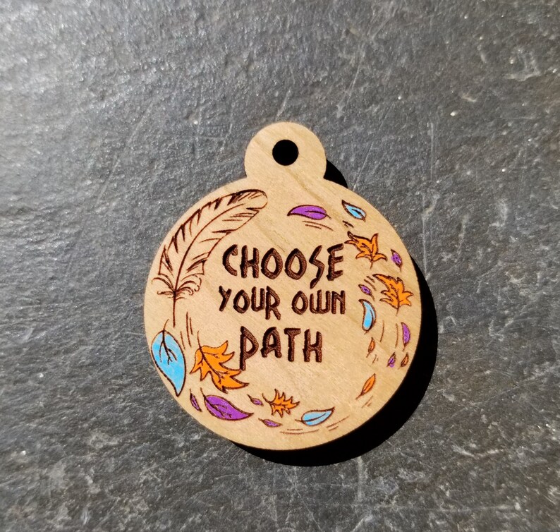 Colors of the Wind Pet Tag - Etsy