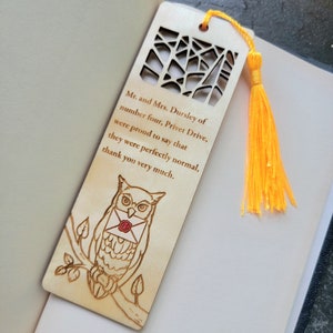 Perfectly Normal Wooden Bookmark - Etsy