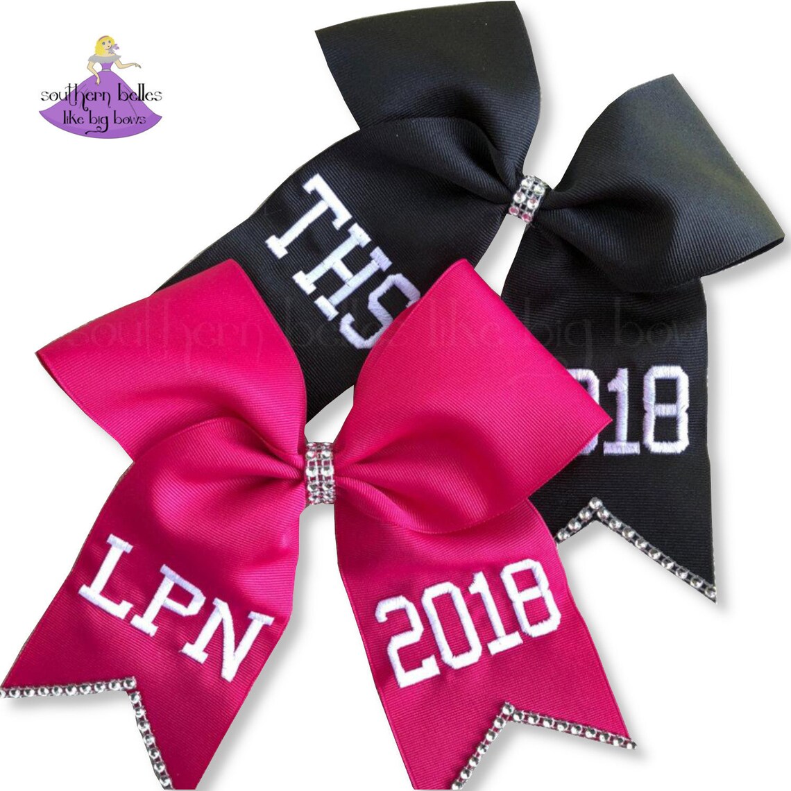2023 Graduation Bow Graduation Cap Ideas Monogrammed Bow for - Etsy