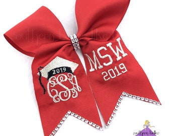 Graduation Cap Bow | Etsy