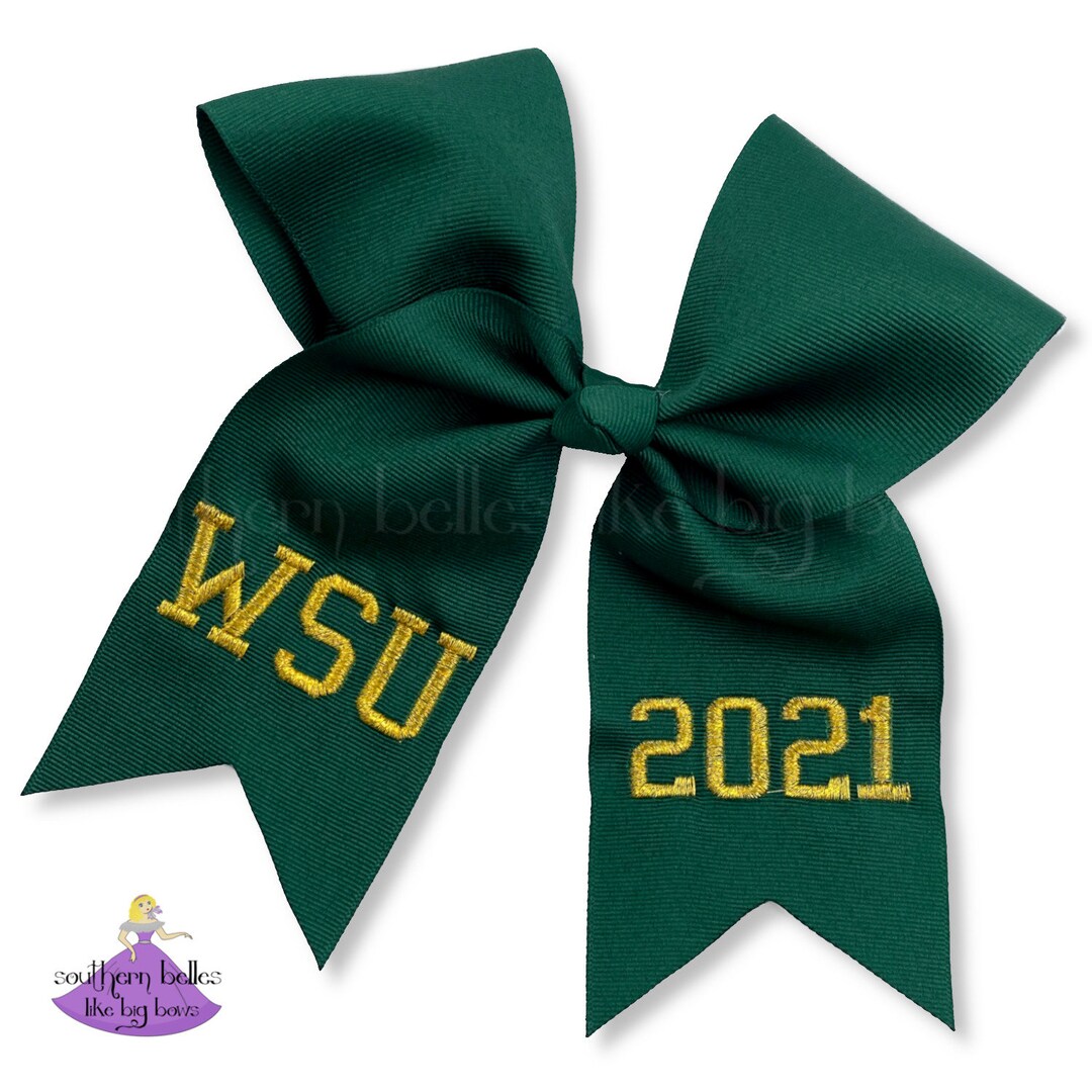 2023 Graduation Bow Graduation Cap Ideas Monogrammed Bow for - Etsy