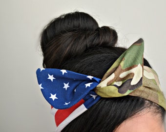 American Flag Hair | Etsy