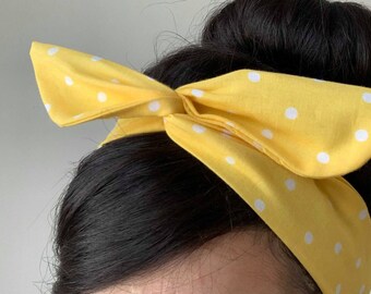 Yellow Head Band | Etsy