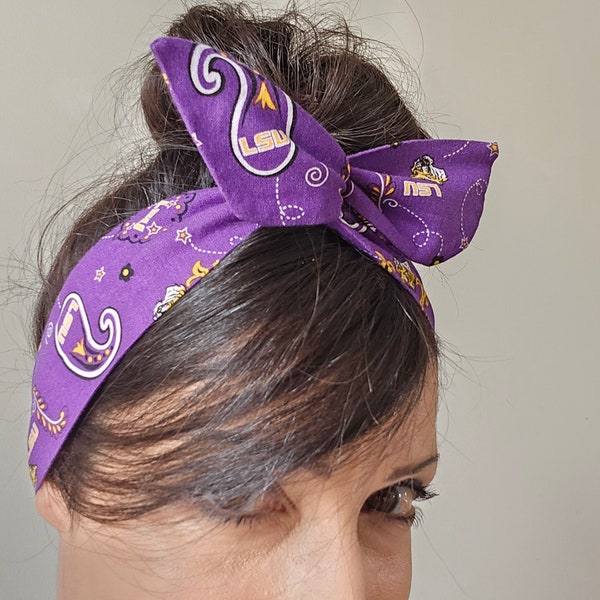 Lsu Headband - Etsy