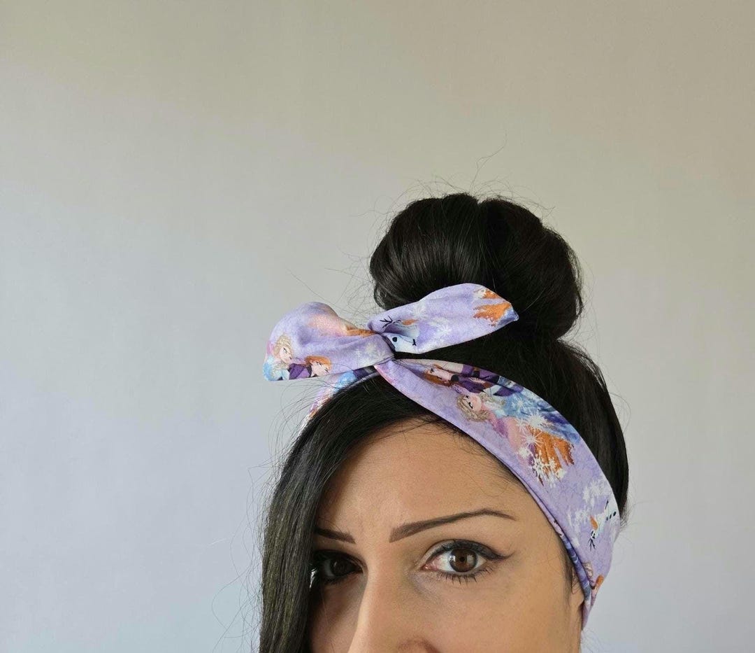 Handcrafted Elsa and Anna Frozen-inspired Wired Bow Headband – Magical ...