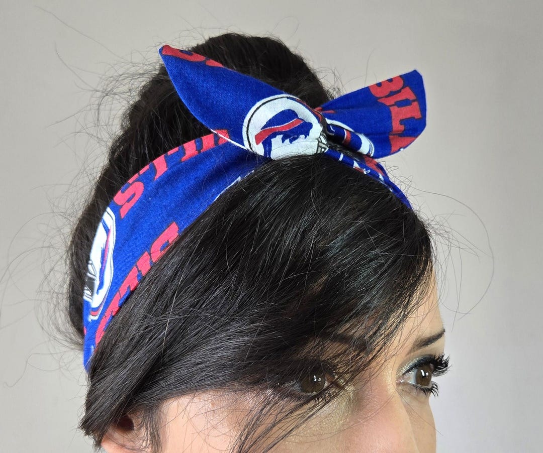 Buffalo Bills Bow, Go Bills Bow, Buffalo Headband, Dolly Bow Head Bands ...