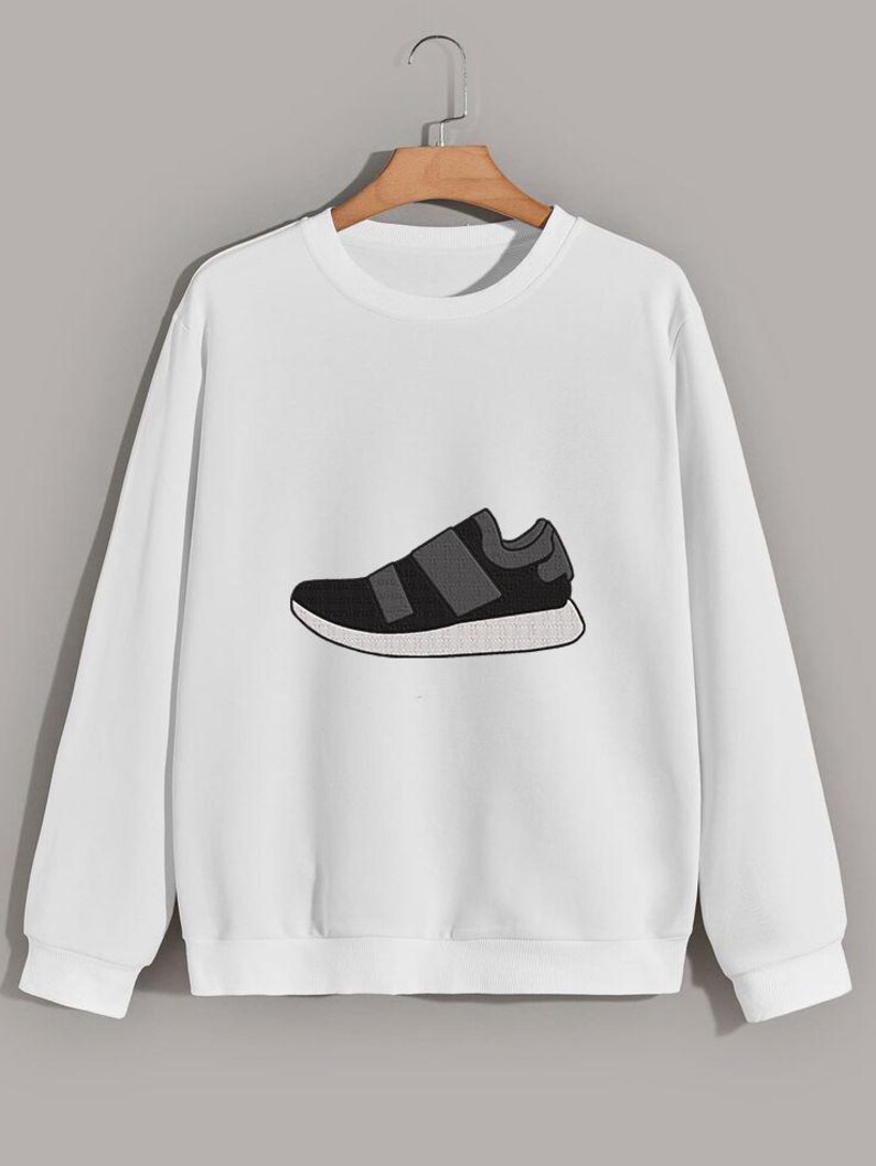 Sneaker Embroidery Design Bundle | Shoes Machine File | 6 Sizes 6 ...