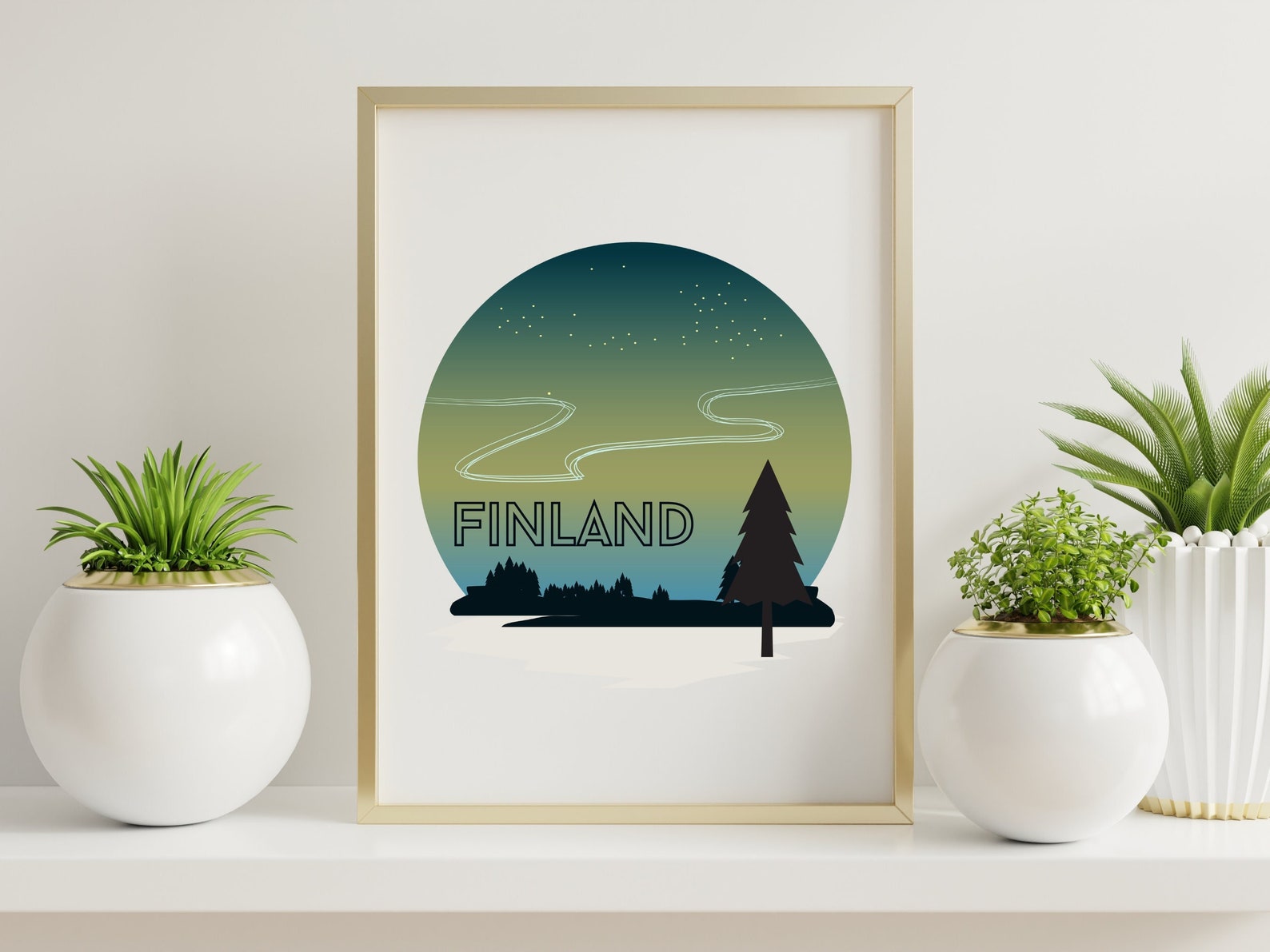 Finland Print Art | Finland Print | Downloadable Finland Print ...