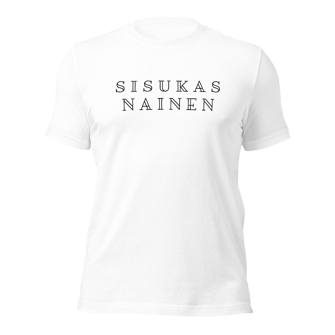 Woman With Sisu | Finnish Gifts for Women | Sisu T-shirt | Sisukas ...
