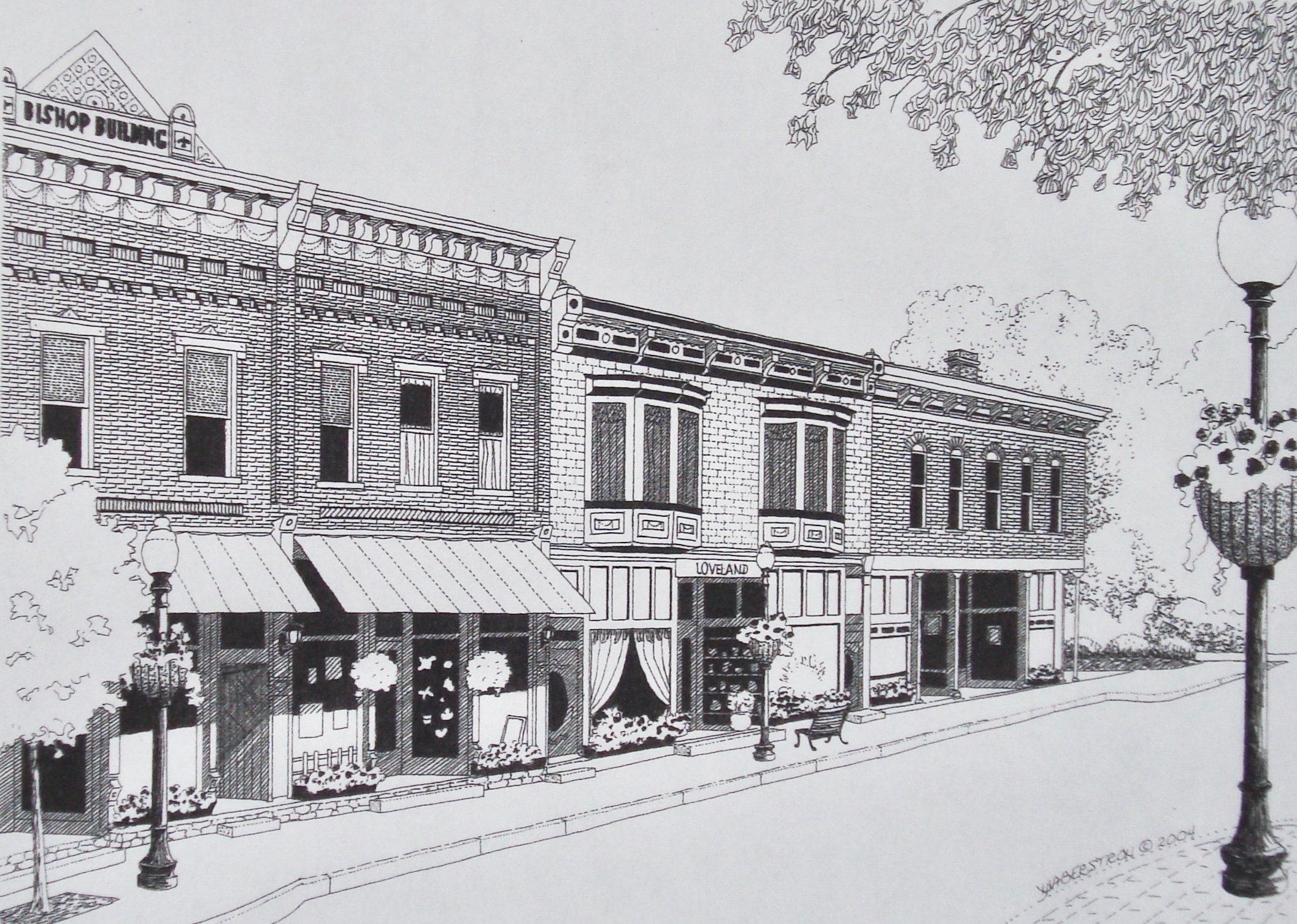 Downtown Loveland Ohio