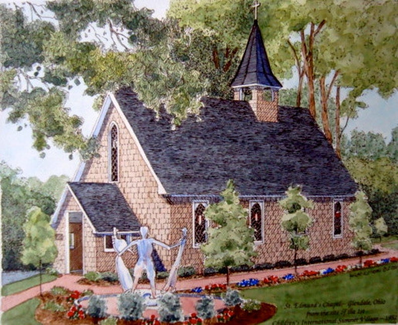 St. Edmund's Chapel in Glendale, Ohio - Etsy