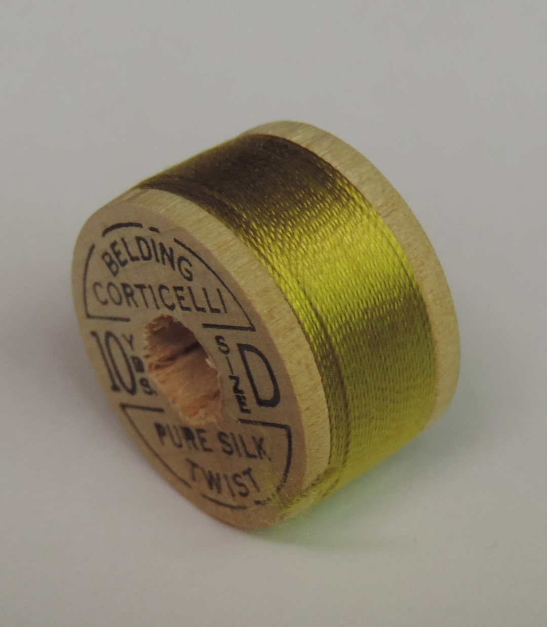 Vintage Belding Corticelli Pure Silk Buttonhole Silk Twist Thread Size ...