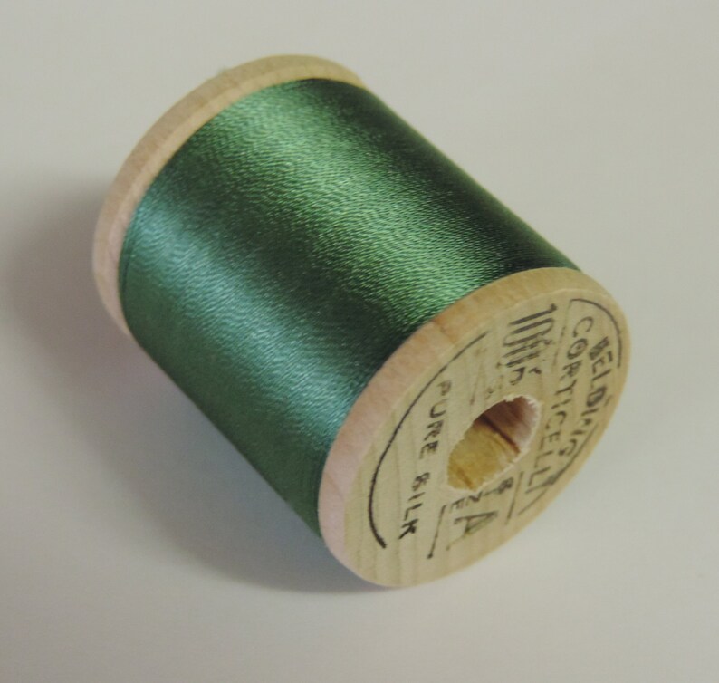 Vintage Belding Corticelli Pure Silk Hand Sewing Embroidery Thread 100 ...