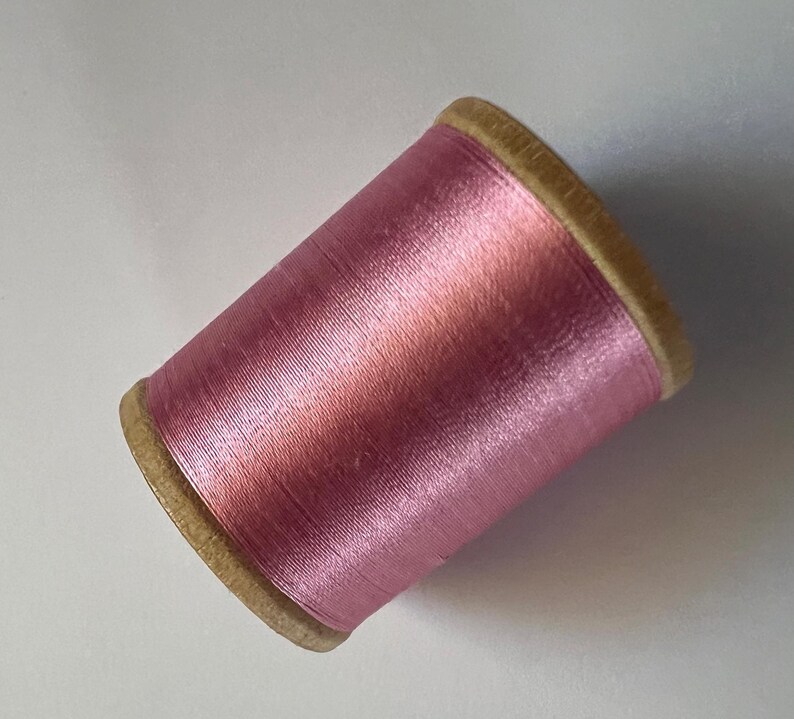Vintage Clark's Silk Size A Sewing Silk Thread 50 Yd Full Spool Shade ...