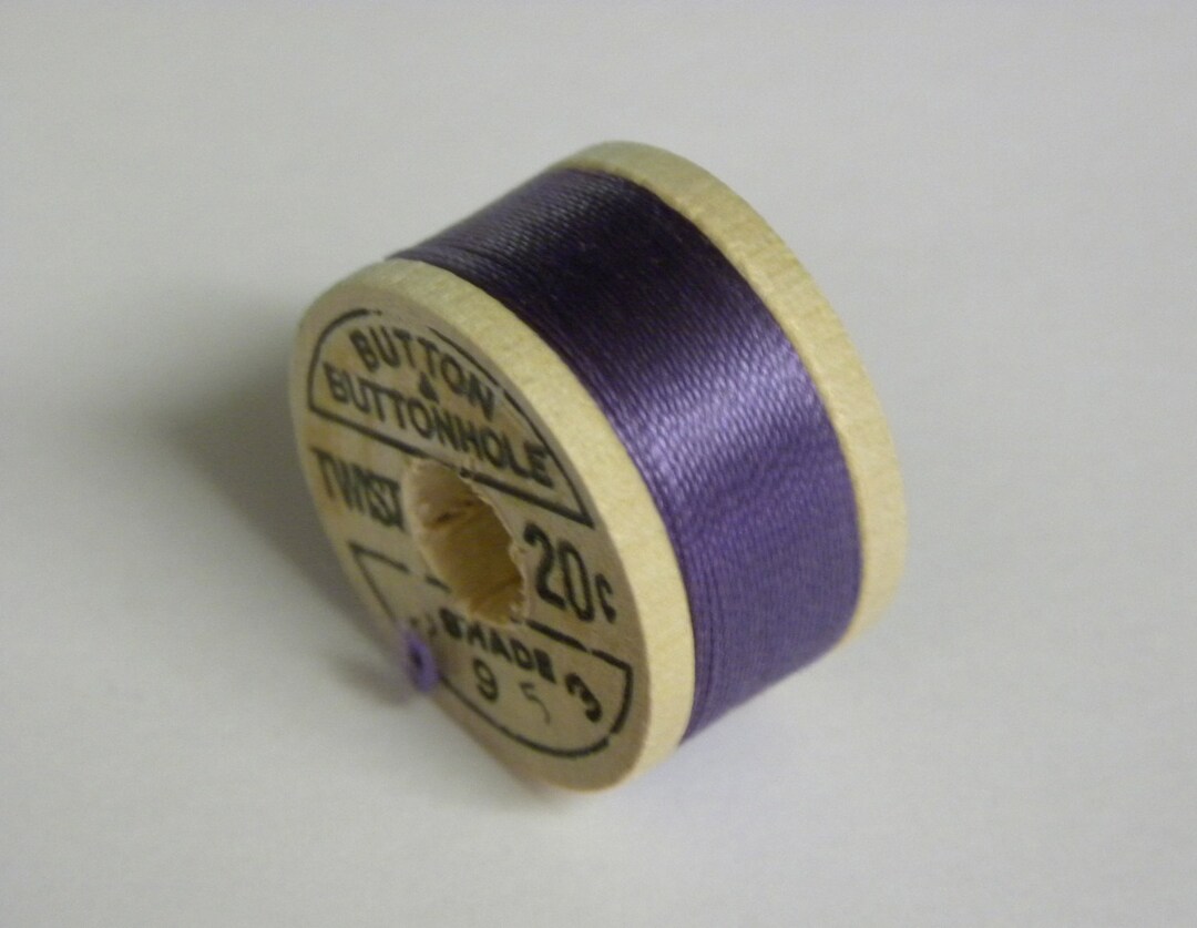 Vintage 1930's-1940's Corticelli Silk Buttonhole Silk Twist Embroidery ...
