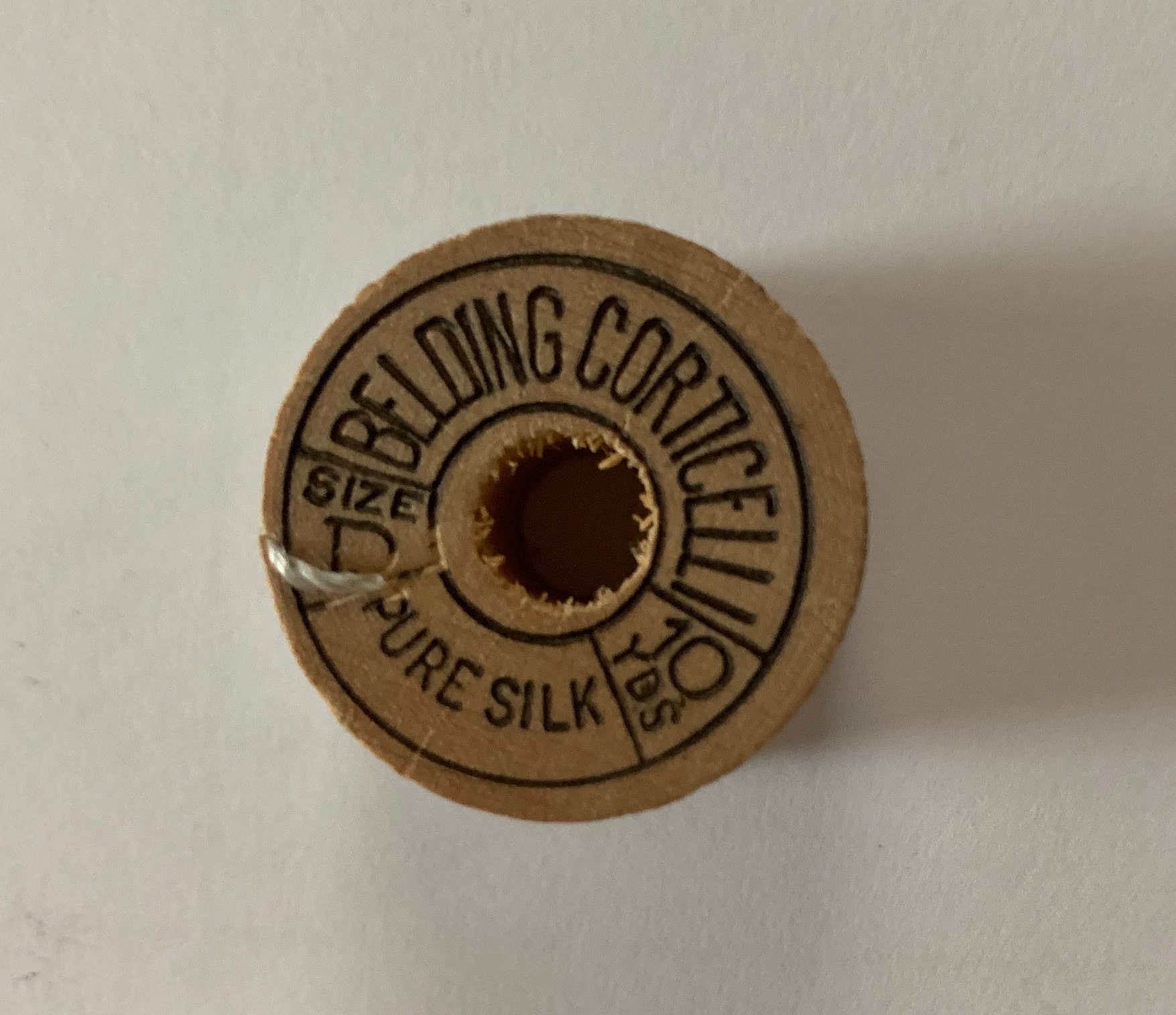 Vintage Belding Corticelli Pure Silk Buttonhole Silk Twist Thread Size ...