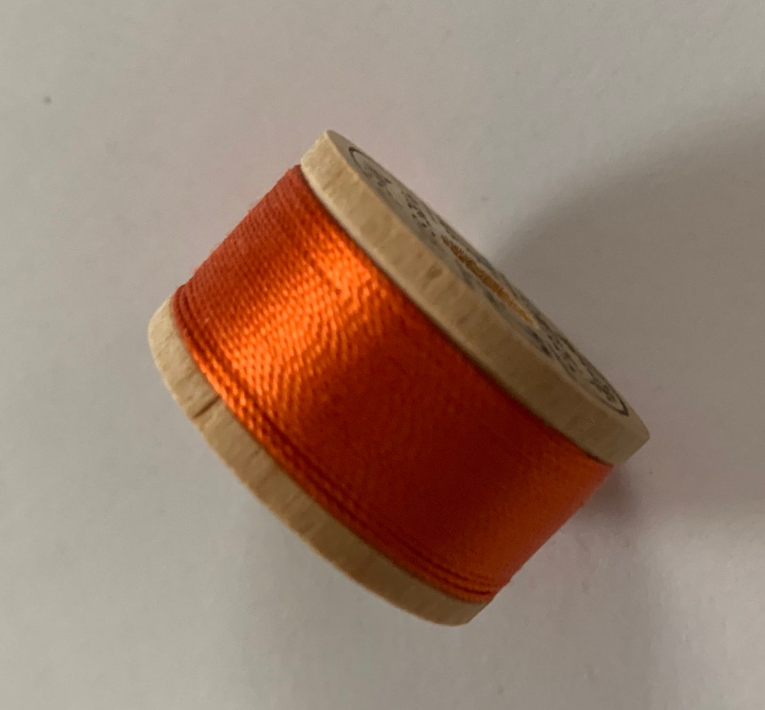 Vintage Corticelli Brand Pure Silk Buttonhole Silk Twist Thread Size D ...