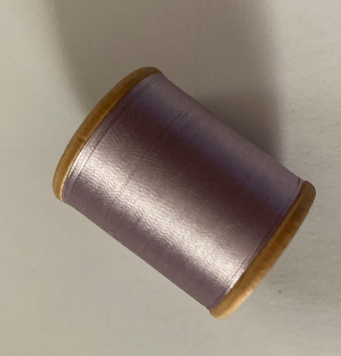 Vintage J&P Coats Co. Wooden Spool Pure Silk Size A Hand Sewing Thread ...