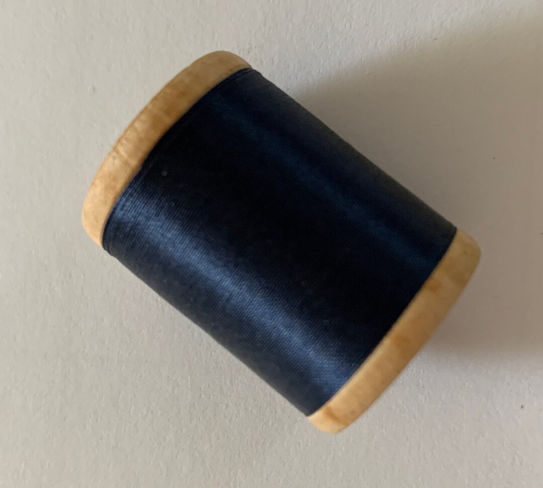 Antique 1940's Corticelli Pure Silk Hand Sewing Thread 50 Yd. Wooden ...