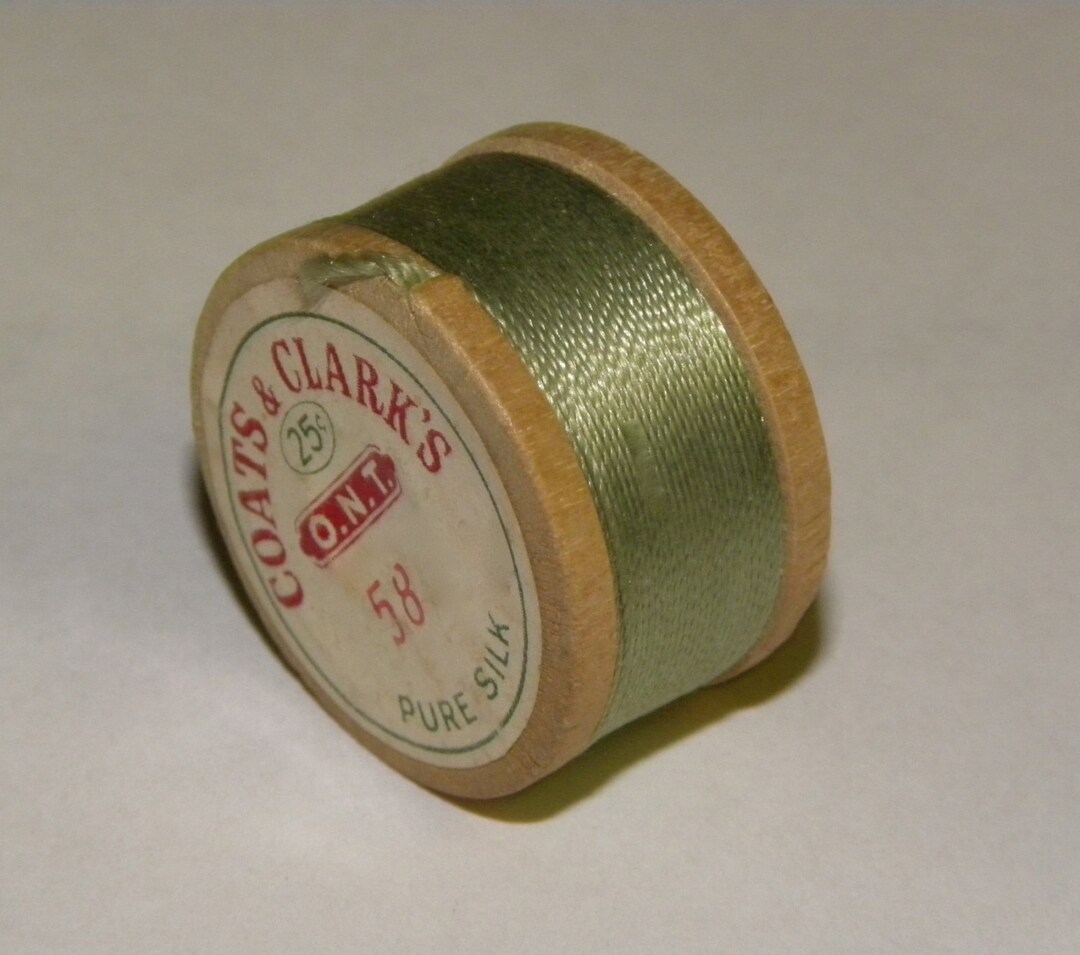 Vintage Coats & Clarks Pure Silk Twist Embroidery Buttonhole Silk Twist ...