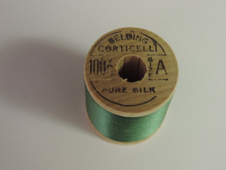 Vintage Belding Corticelli Pure Silk Hand Sewing Embroidery Thread 100 ...