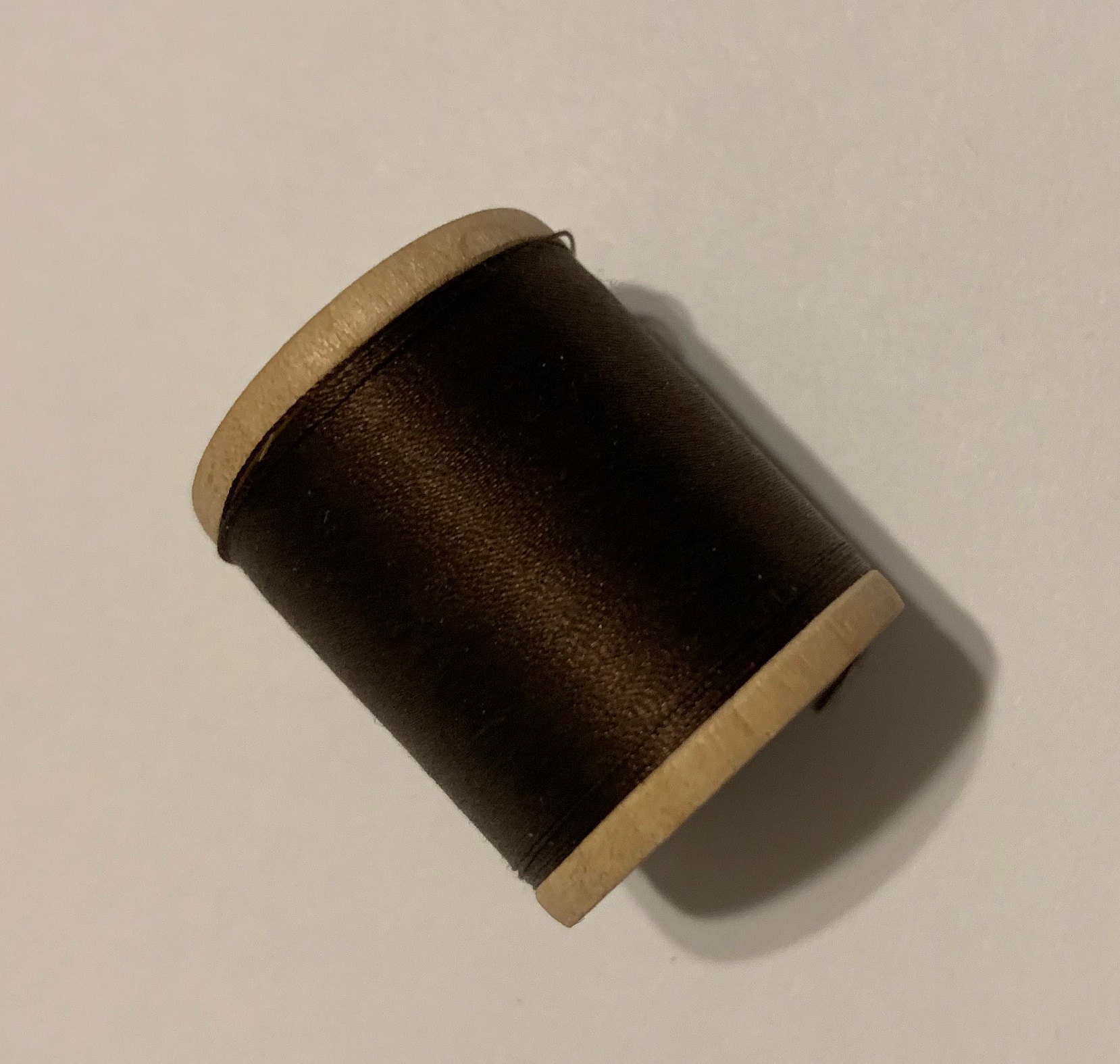 Vintage Belding Corticelli Silk Thread Size A 100 Yd Wooden Spool Shade ...