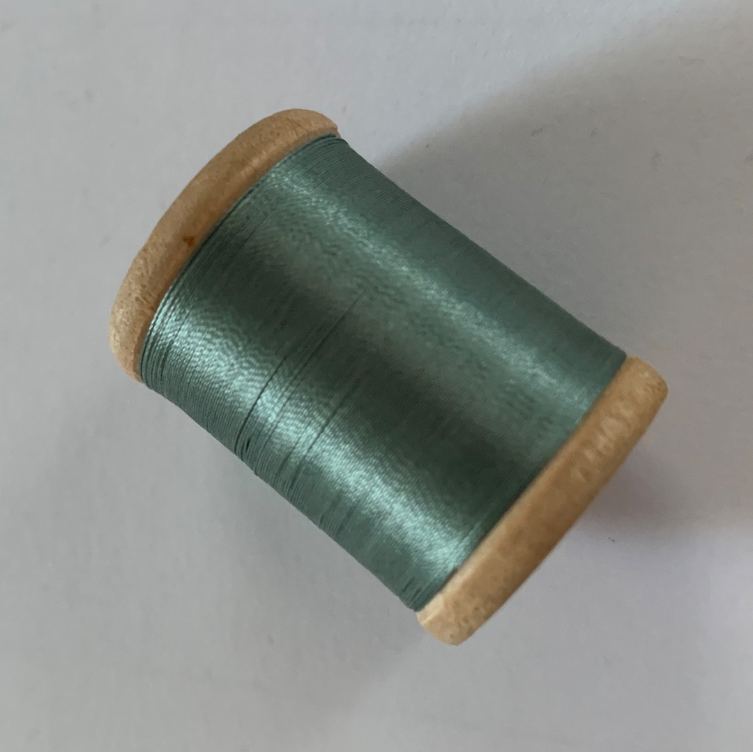 Antique 1940's Corticelli Pure Silk Hand Sewing Thread 50 Yd. Wooden ...