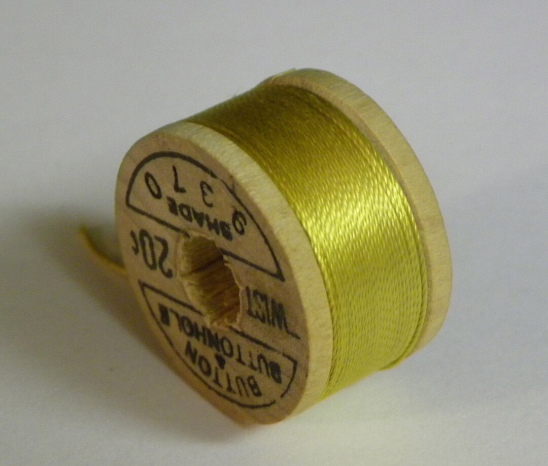 Vintage Belding Corticelli Silk Buttonhole Silk Twist Thread Size D 10 ...
