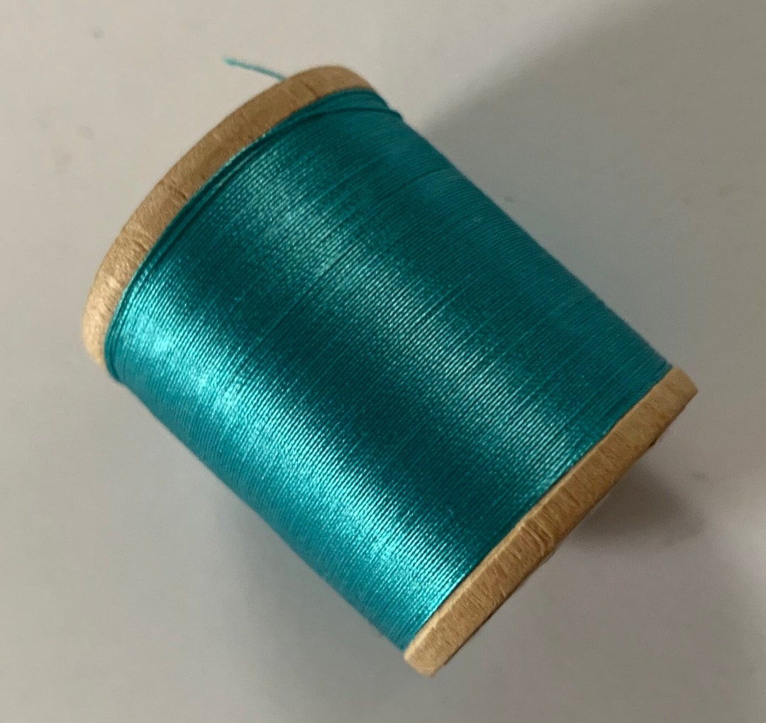 Vintage Talon Pure Silk Hand Sewing Embroidery Thread 100 Yd. Wooden ...