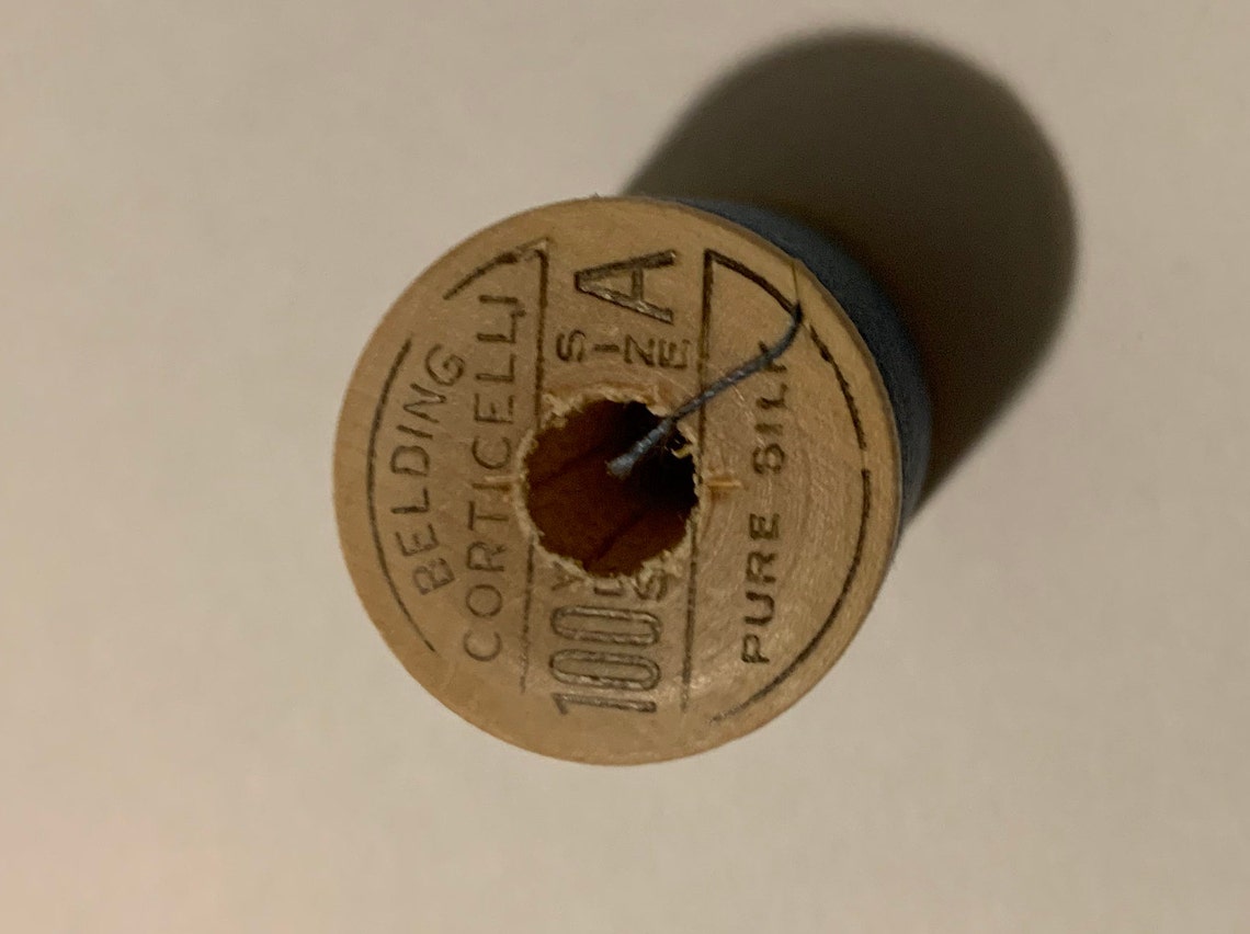 Vintage Belding Corticelli Pure Silk Hand Sewing Embroidery Thread 100 ...