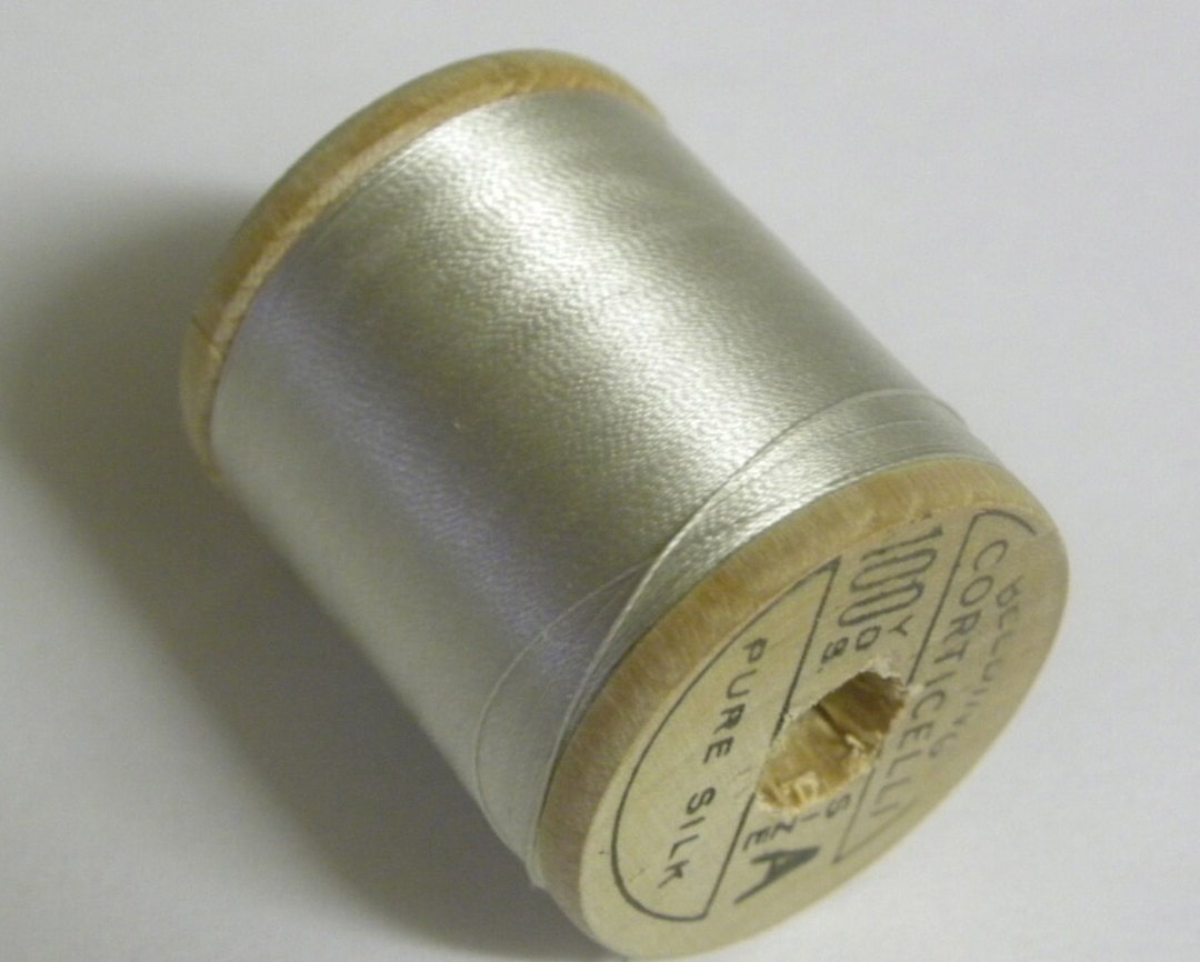 Vintage 1930's-40's Corticelli Pure Silk Hand Sewing Thread 100 Yd ...
