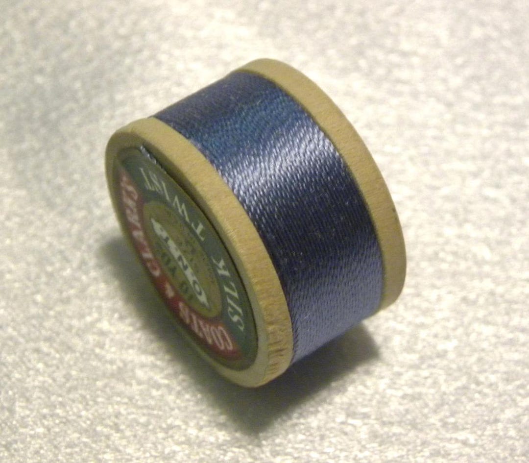 Vintage Coats & Clarks Pure Silk Twist Embroidery Buttonhole Silk Twist ...