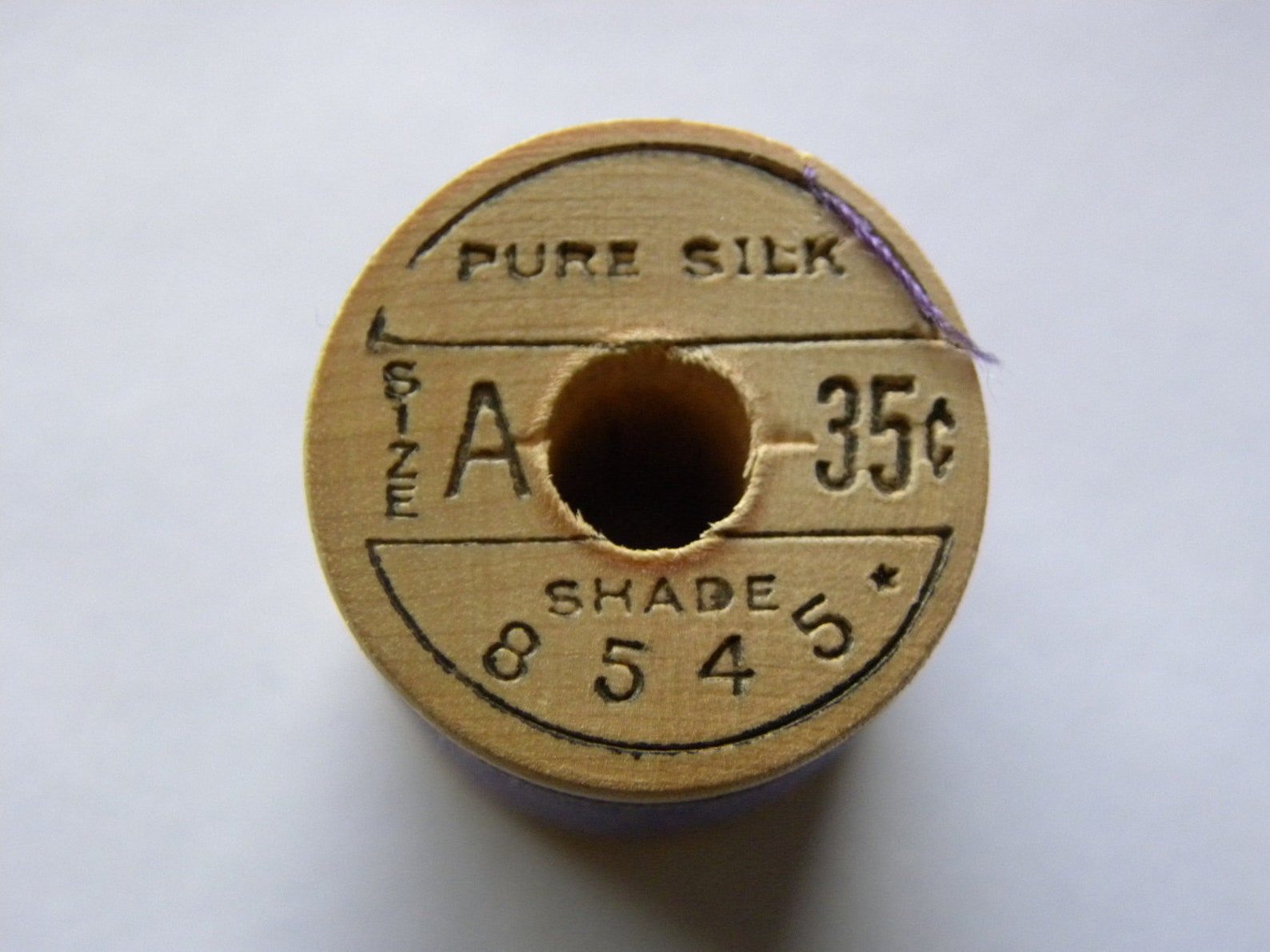 Belding Corticelli Pure Silk Hand Sewing Thread 100 Yd. Wooden Spool ...