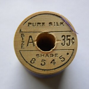Belding Corticelli Pure Silk Hand Sewing Thread 100 Yd. Wooden Spool ...