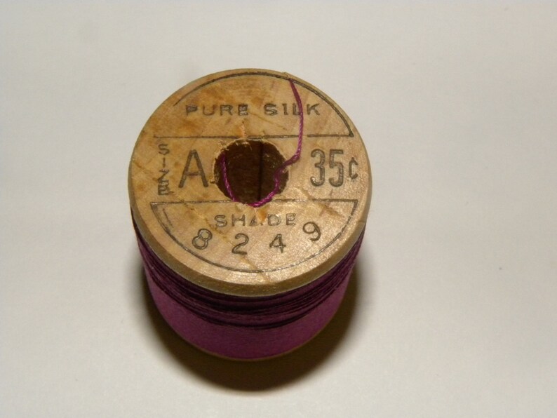 Vintage Corticelli Pure Silk Hand Sewing Embroidery Thread 100 Yd ...