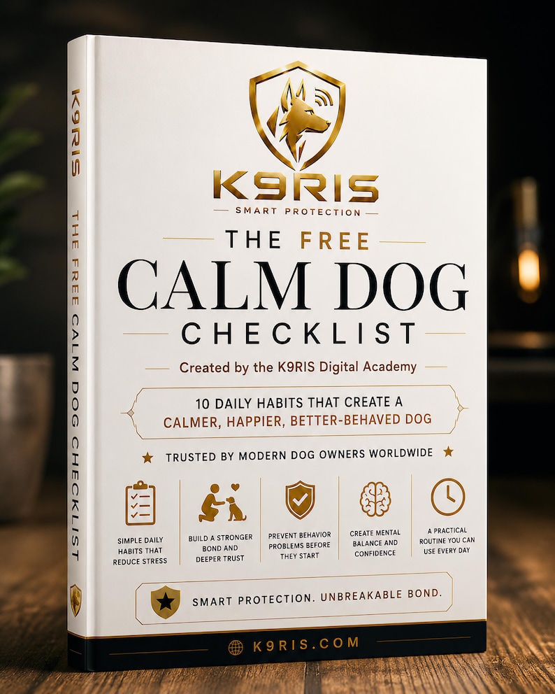 Calm Dog Checklist: Dog Training Habits, Behavior Guide (PDF Download ...