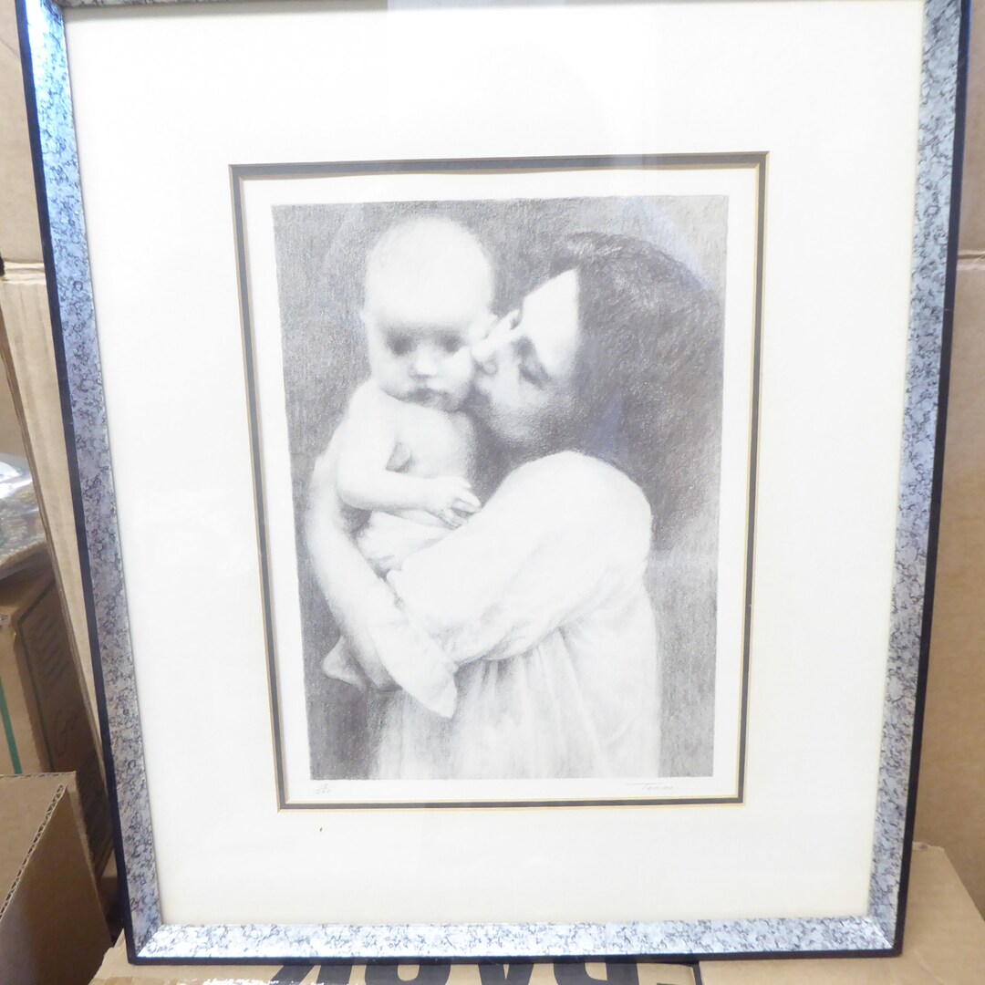 New LOWER Price-=vintage Original Signed Lithograph by Jennie Tomao ...