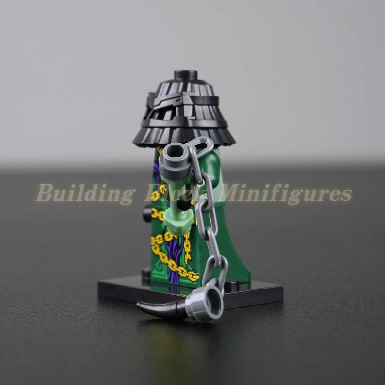 MOC Zark With Rune Staff, Five Man Squad, Lego Compatible, Children's ...