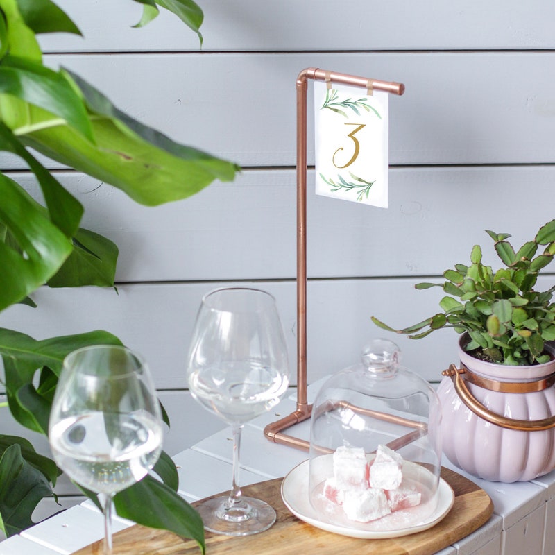 Table Number Display - Etsy