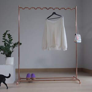 Handmade Minimalist Industrial Interior Pure Copper Rose Gold Tone ...