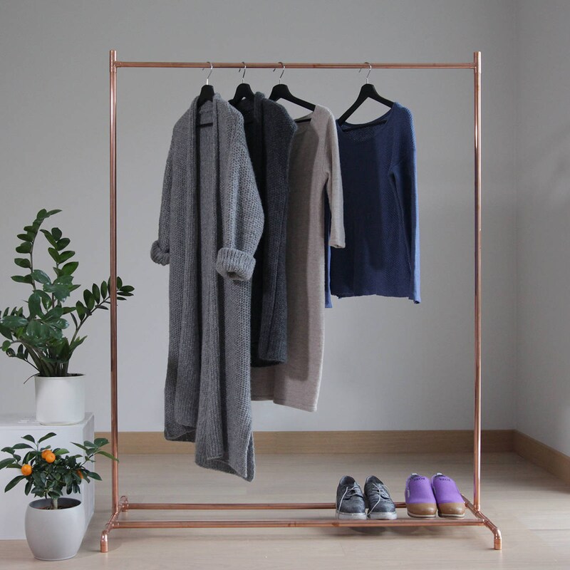 Copper Clothing Rack - Etsy