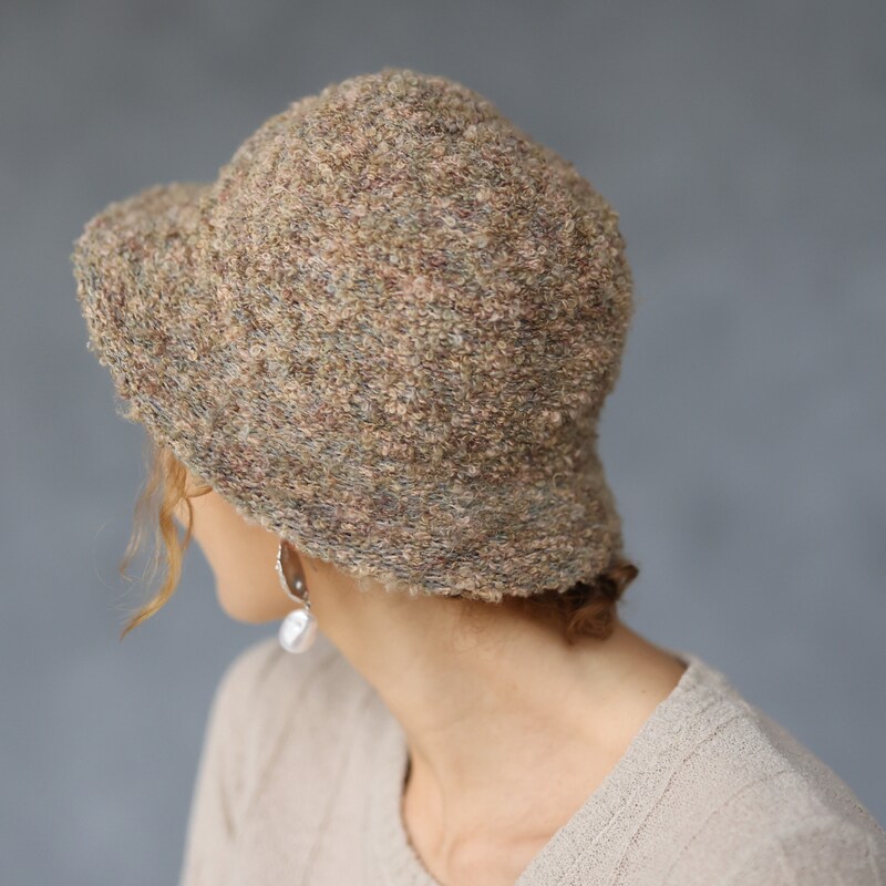 Brimmed Wool Hat - Etsy