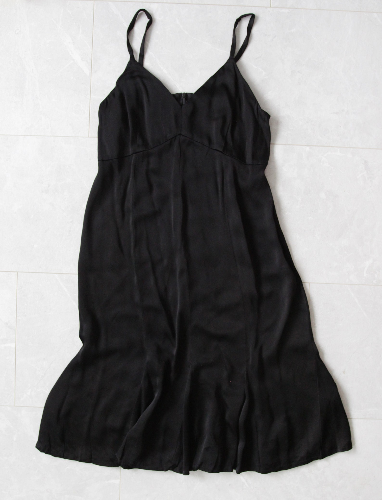 KARL LAGERFELD Vintage Black Simple Elegant Evening Midi Dress | Etsy