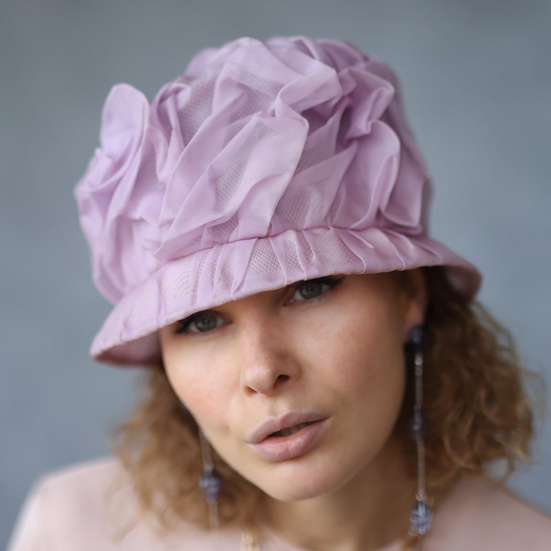 Purple Headpiece - Etsy