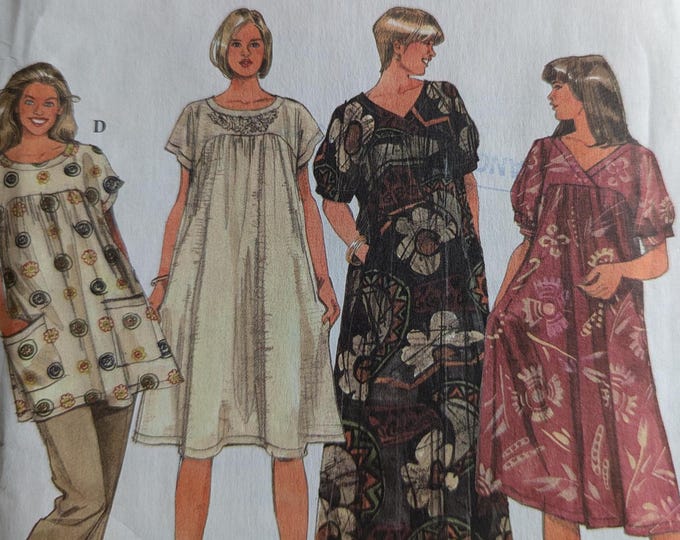 Vintage Simplicity 9548 Caftan or Smock Pattern, Sizes 18 W - 24 W From ...